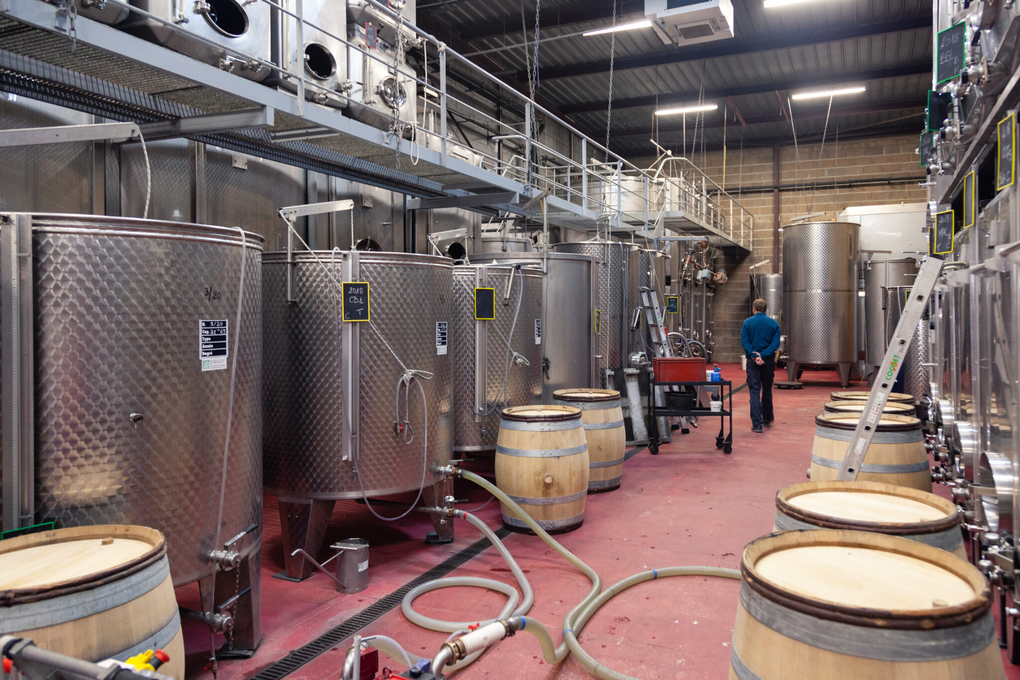 Moving Wine in the Cellar | The Grapevine Magazine